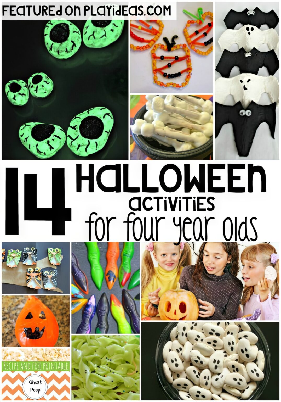 14 Halloween Activities For 4 Year Olds