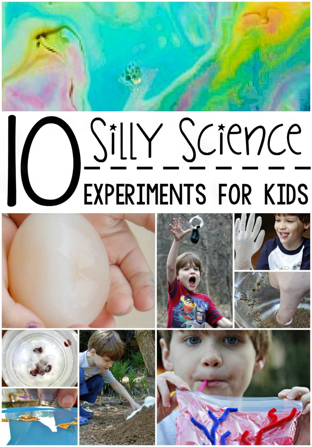 10 Silly Science Experiments For Kids