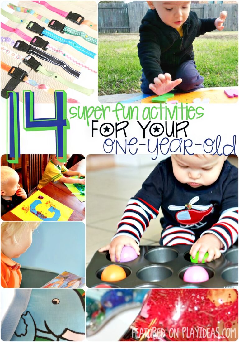 31 BEST Activities for 1 Year Olds | Play Ideas