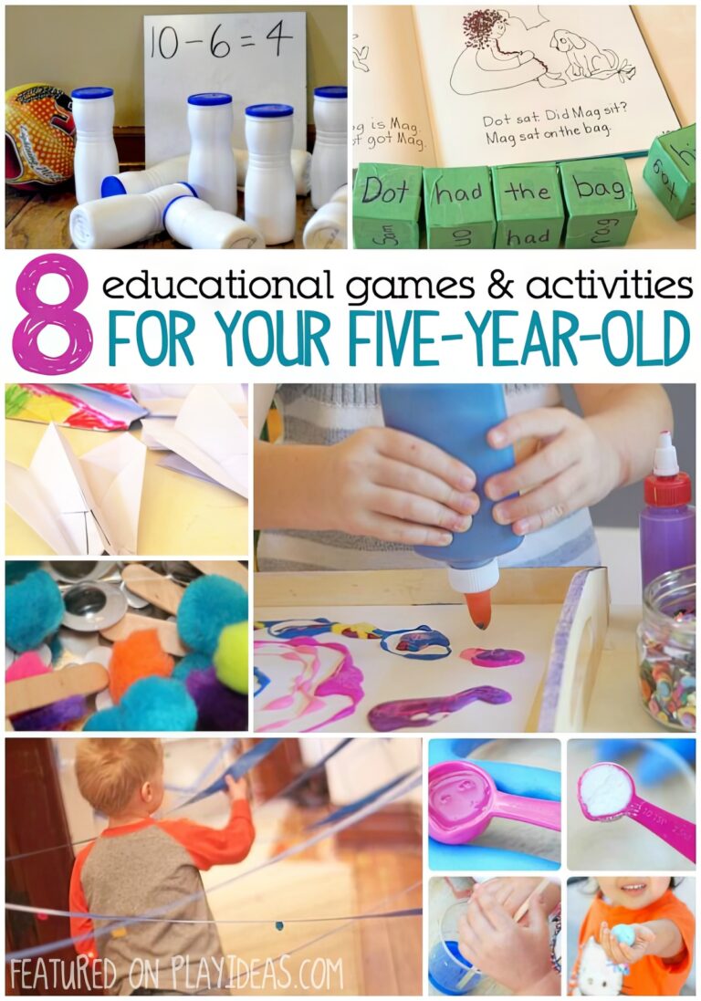 8 Educational Games And Activities For Your 5-Year-Old