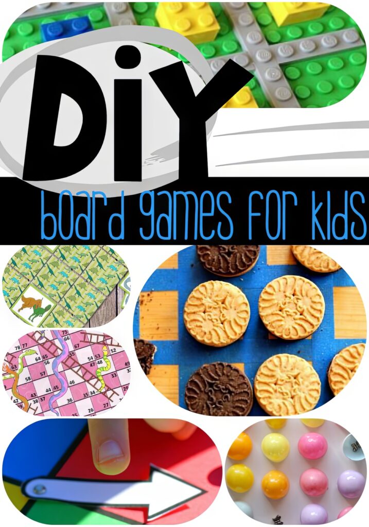 8 DIY Board Games For Kids