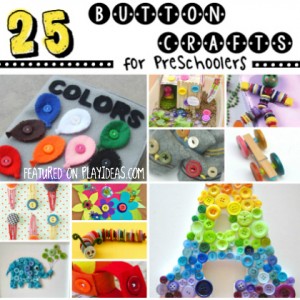 25 Cute Button Crafts For Preschoolers
