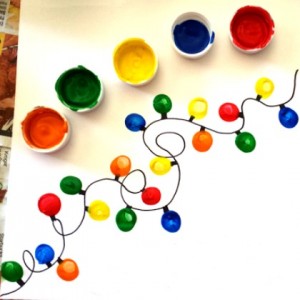 25 Christmas Light Crafts And Activities For Kids
