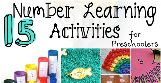 15 Number Learning Activities For Preschoolers
