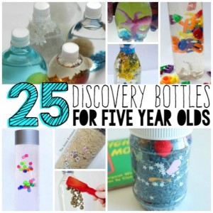 25 Discovery Bottles for Five Year Olds