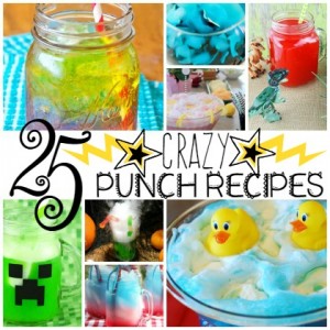 25 Crazy Punch Recipes for Kids