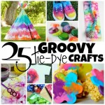 25 Groovy Tie Dye Crafts for Kids