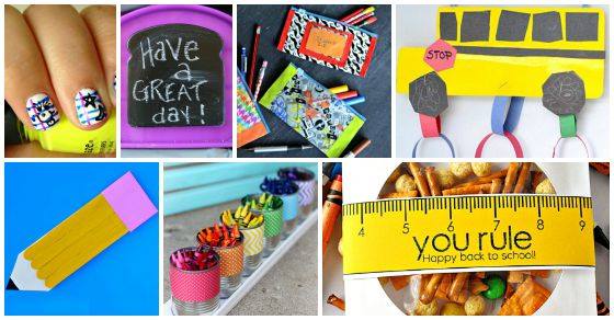 25 Back To School Crafts for Kids