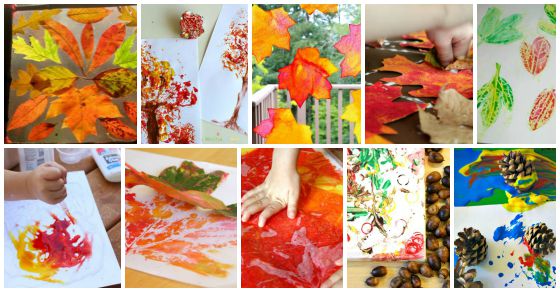 25 Autumn Process Art Ideas for Preschoolers