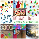 25 Christmas Light Crafts And Activities For Kids
