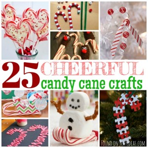 25 Cheerful Candy Cane Crafts For Kids