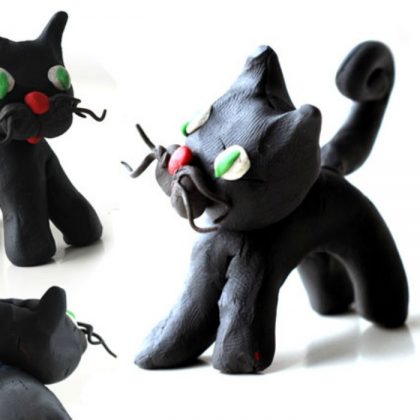 25 Curiously Cute Cat Crafts For Kids