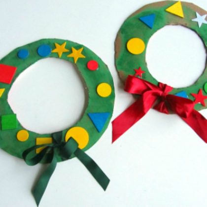 25 Winter Wreath Crafts For Kids