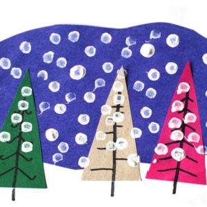 25 “Celebrate Winter” Art Projects For Kids