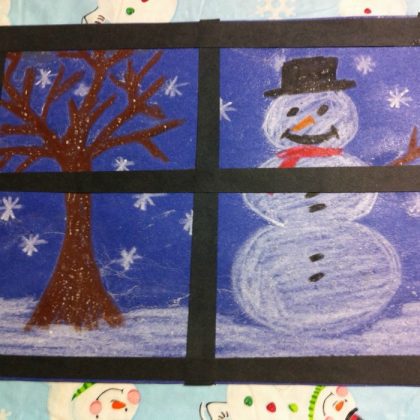 25 “Celebrate Winter” Art Projects For Kids
