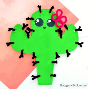 15 Super Cute Cactus Crafts Kids Can DIY
