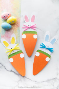 17 Super Cute Carrot Crafts For Kids: Easter and Spring