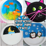 21 Interactive Paper Plate Crafts to Make and Play With