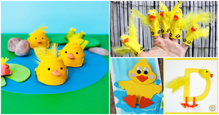 15 Totally Adorable Five Little Ducks Crafts for Preschoolers
